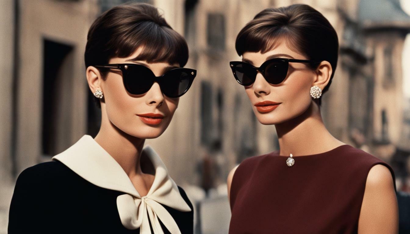 How is Audrey Hepburn a gamine?