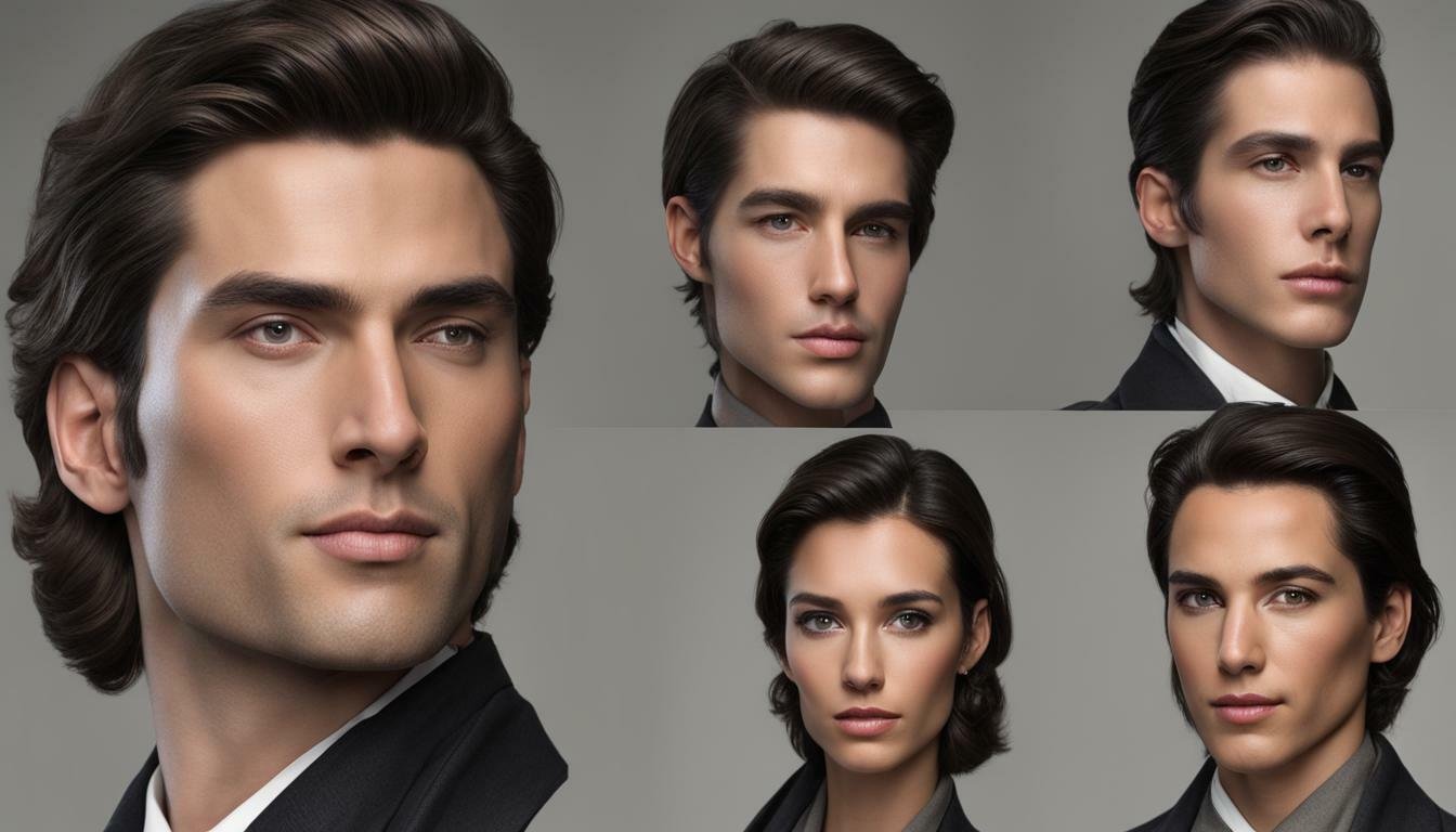 What are classic Kibbe facial features?
