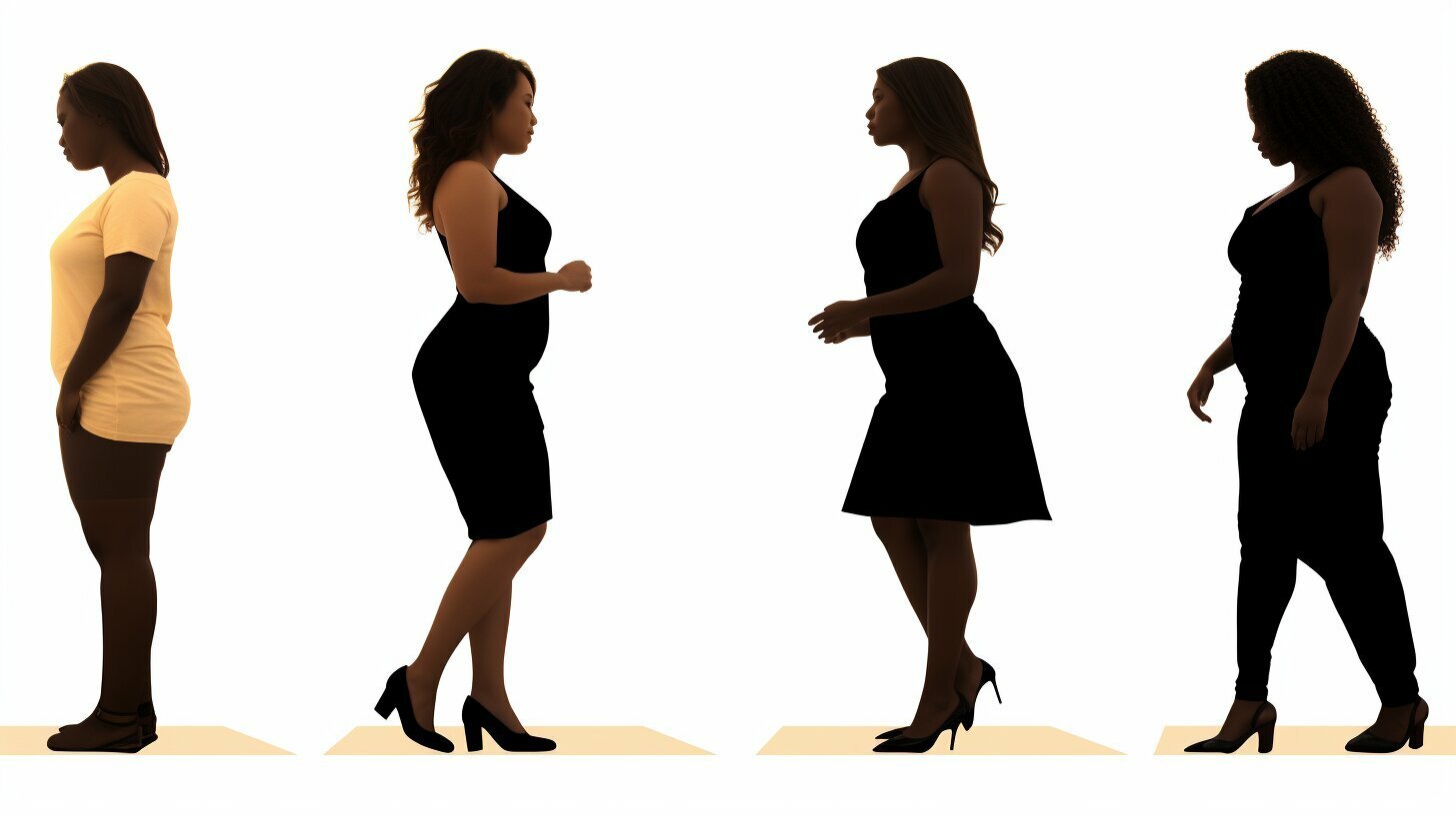 Which body shape is rare?